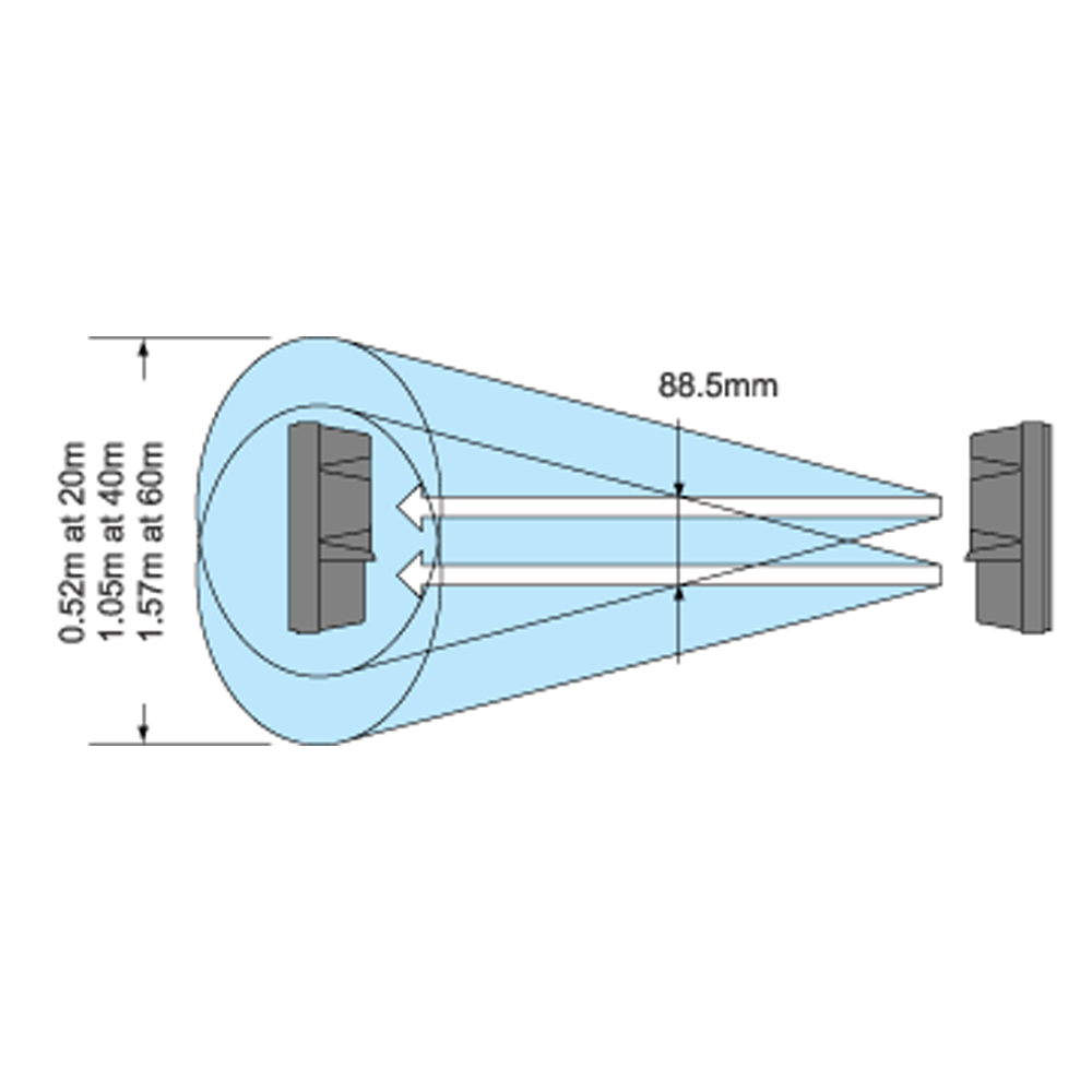 Optex AX-70TN - 70 Ft. Outdoor Dual Beam
