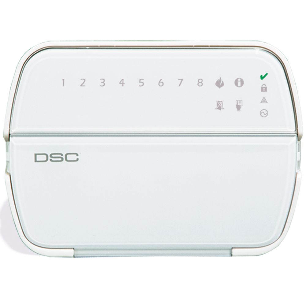 DSC PK5508ENG - 8 Zone LED Keypad with English Function Keys for ...